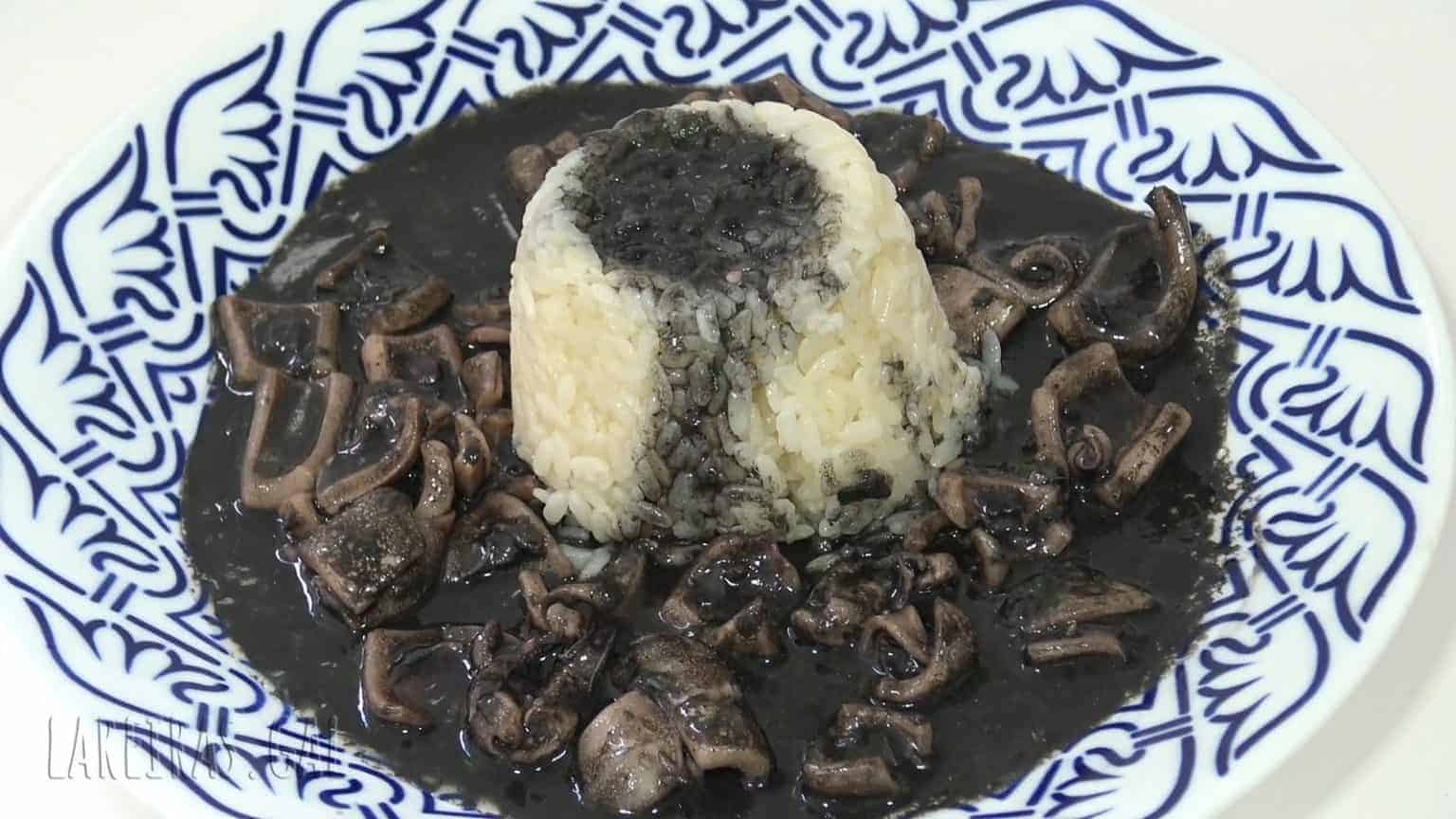 Squid in ink | Recipe | Lareiras